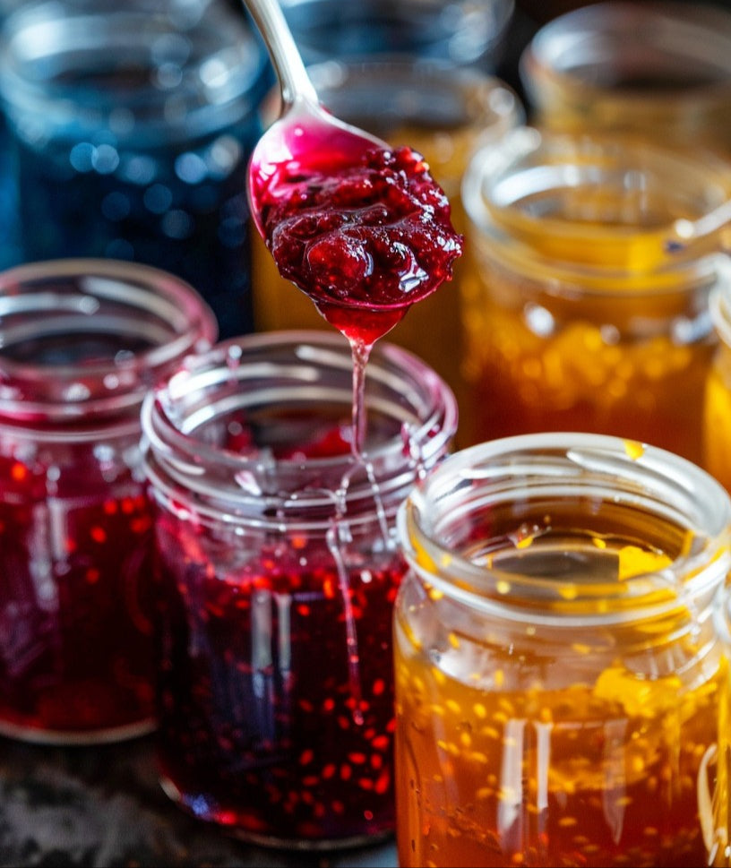 Glass Jars & Plastic Containers Collection | Perfect for Honey, Jams ...